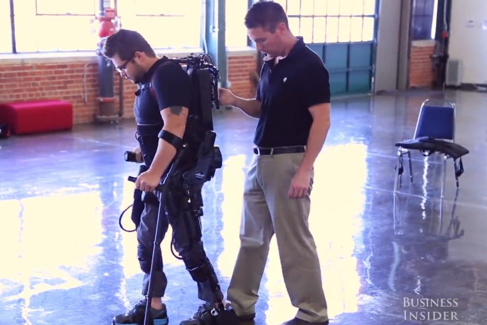 Two People Learn To Walk With 'ReWalk And Ekso Tech