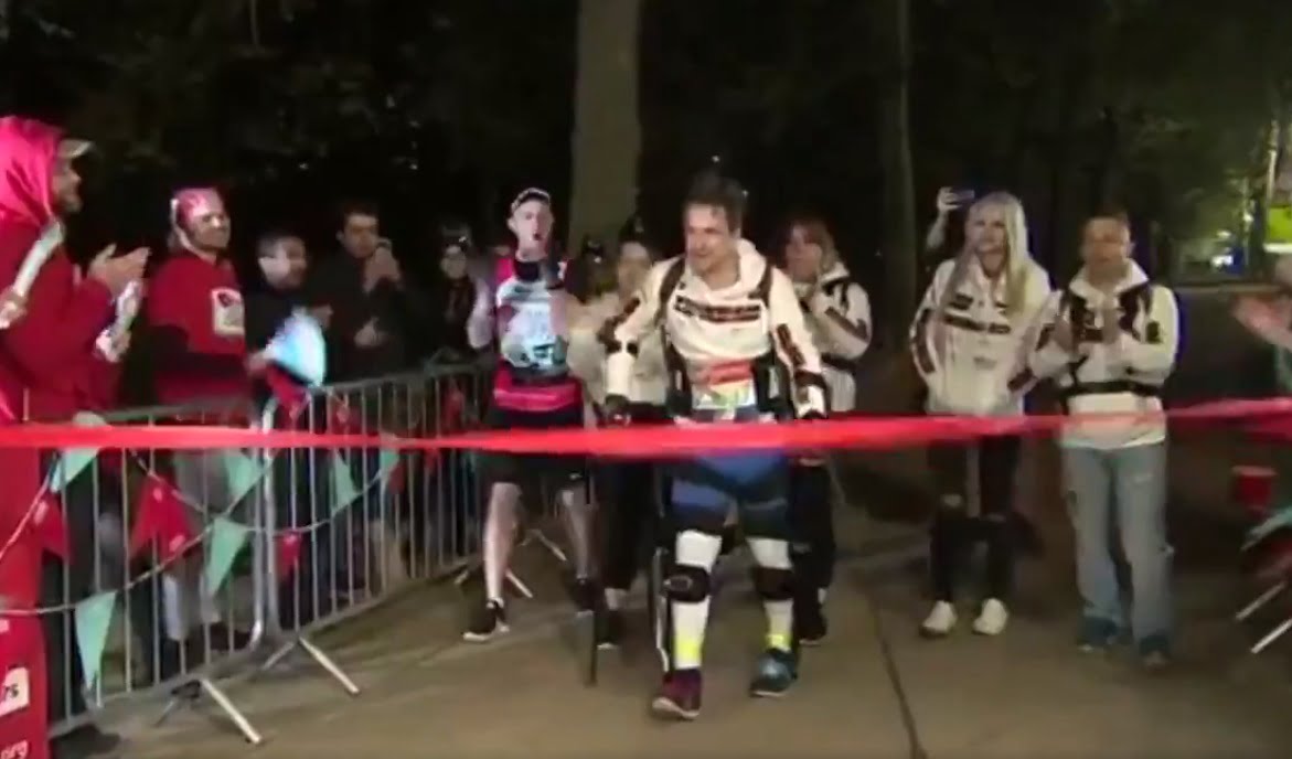 First Paralyzed Man Completes London Marathon With Help of Israeli ... First Paralyzed Man Completes London Marathon With Help of Israeli ...