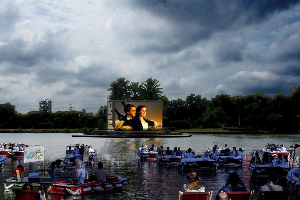 Tel Aviv To Open First 'Sail-in' Floating Theater In HaYarkon Park Lake