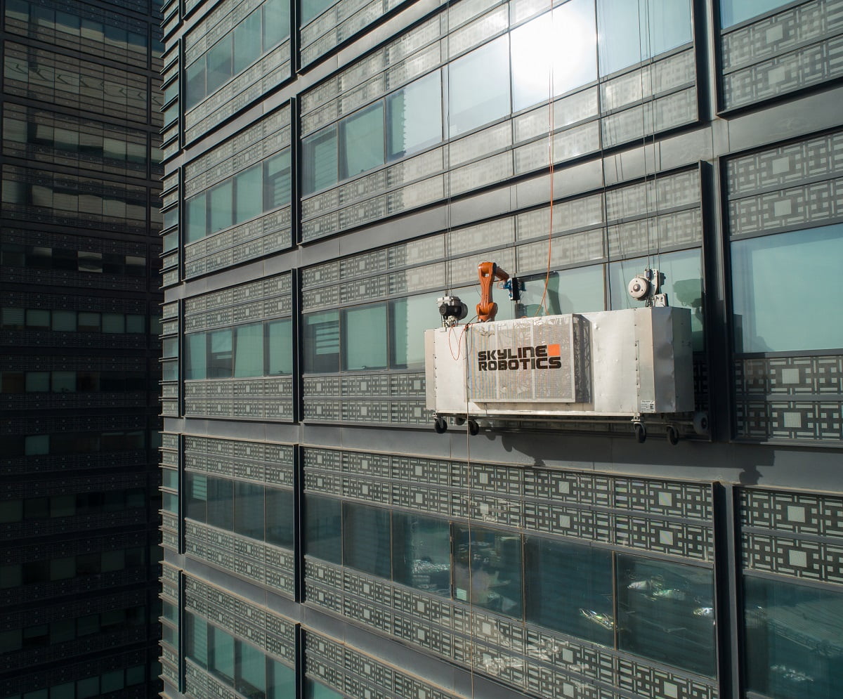 Skyline Robotics Raises $6.5M To Automate High-Rise Window Washing