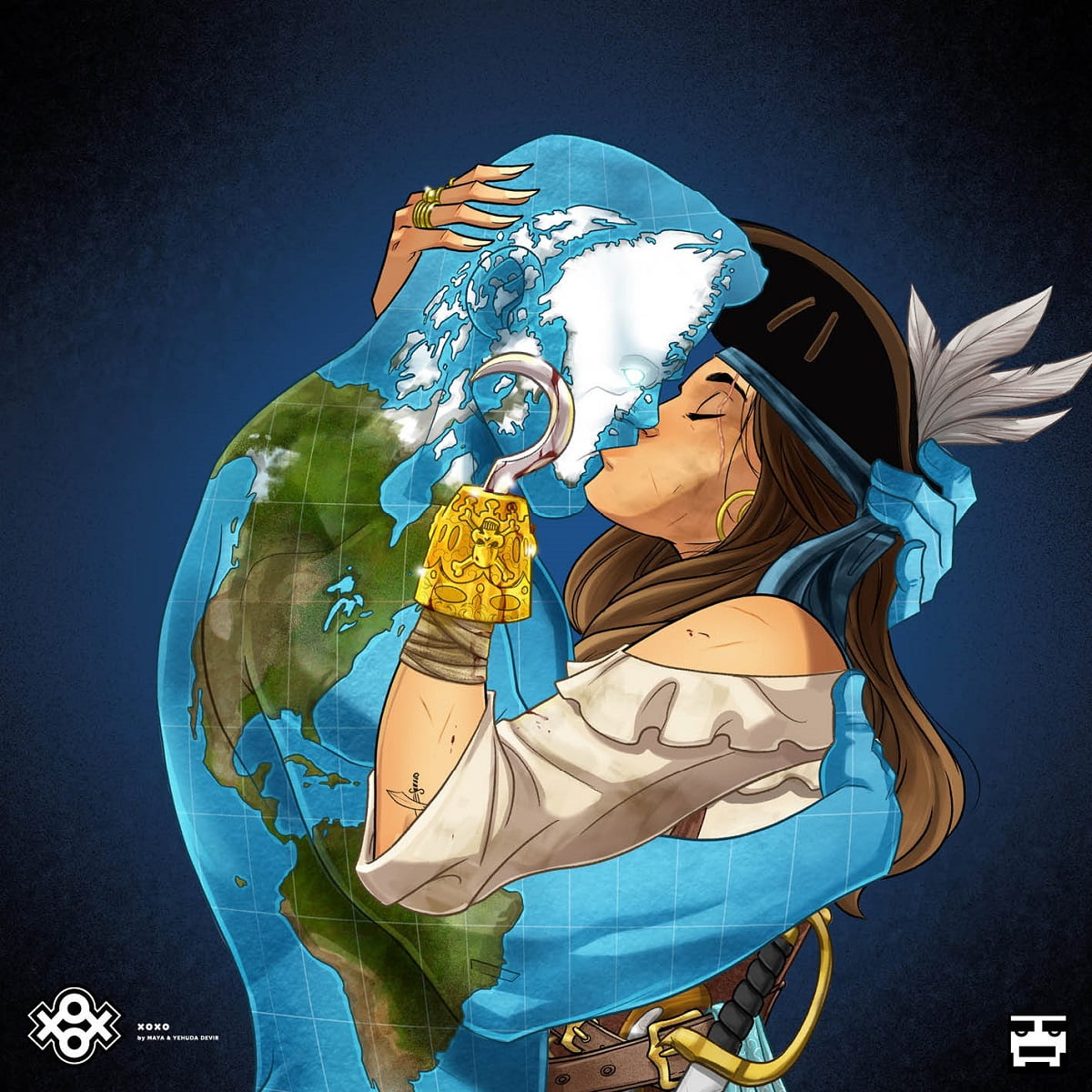 Popular Israeli Webcomic Artists Launch 'XOXO' NFT Collection