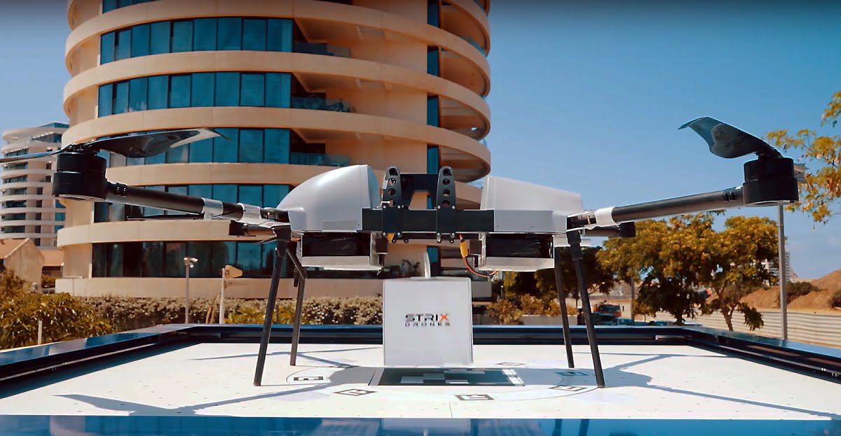 Via Air Mail: Israel Launches Drop-Off Points for Drones