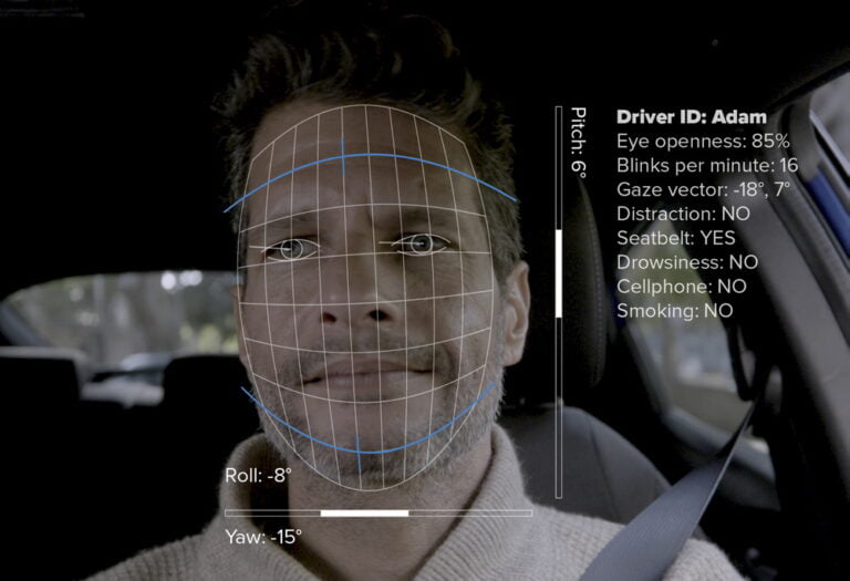 Eye-Tracker In The Car Keeps Drivers Awake and Alert