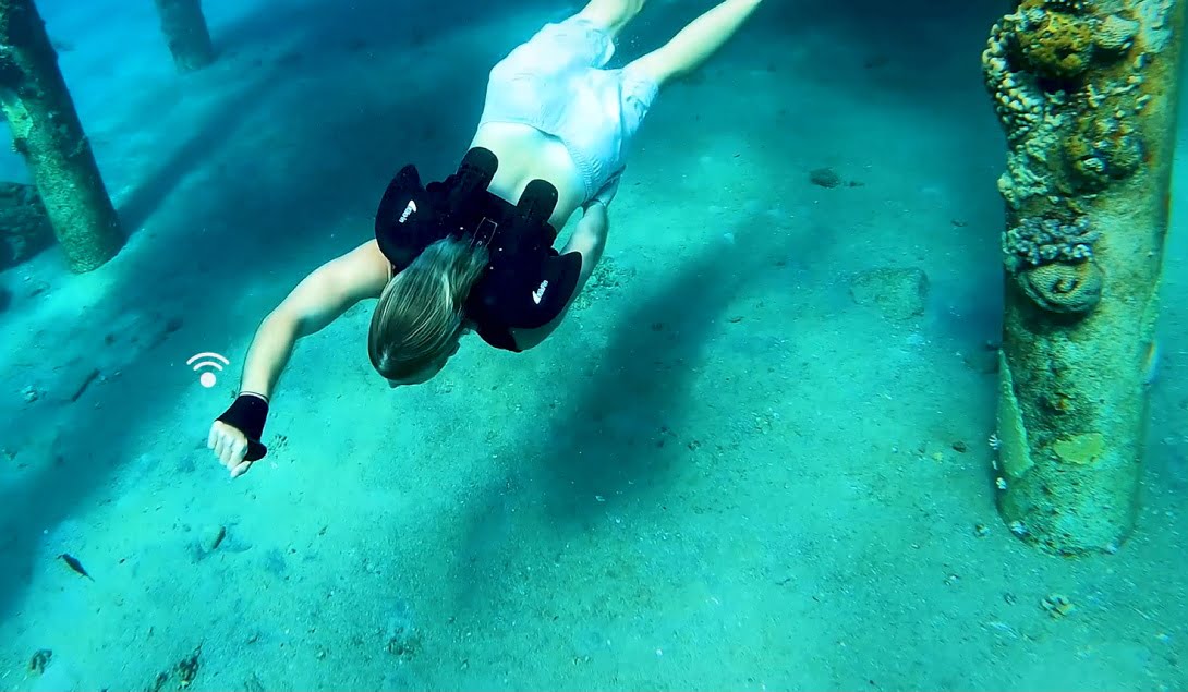 'World First' Underwater Jetpack Gives Divers And Surfers A Boost