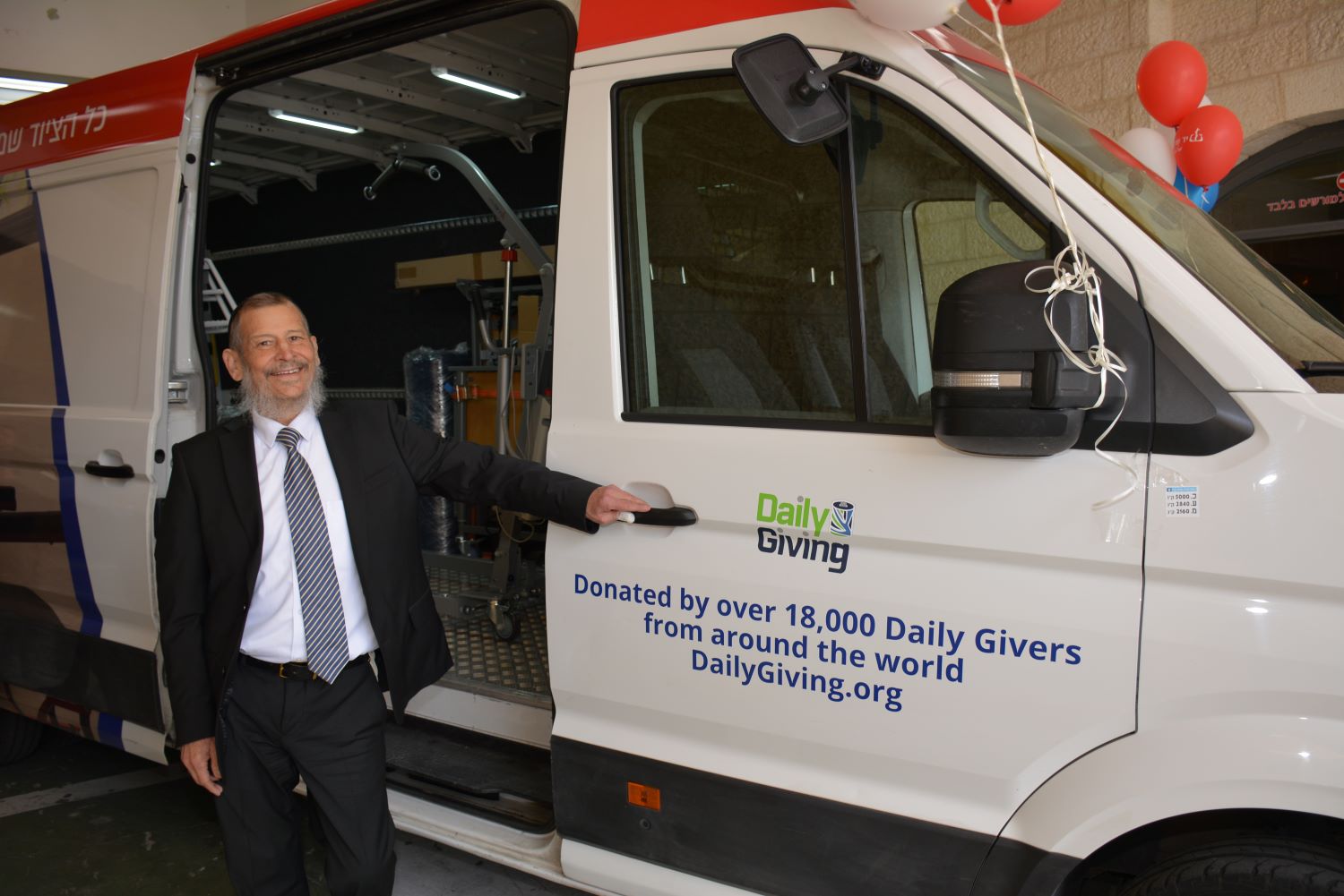 Israeli Charity Adds To Fleet Delivering Home Hospitalization Gear