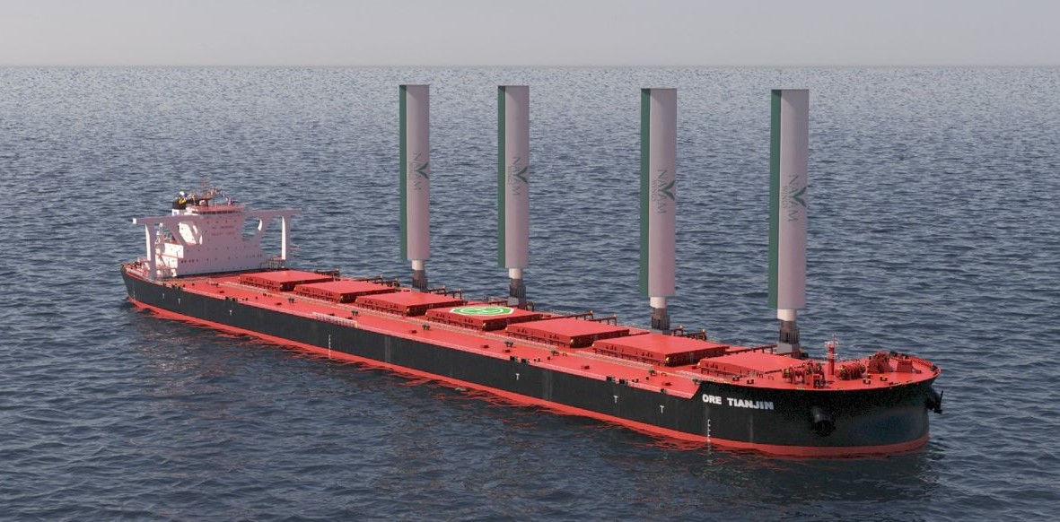 Ships get wind in their sails with fuel-reducing, aerodynamic 'wings'